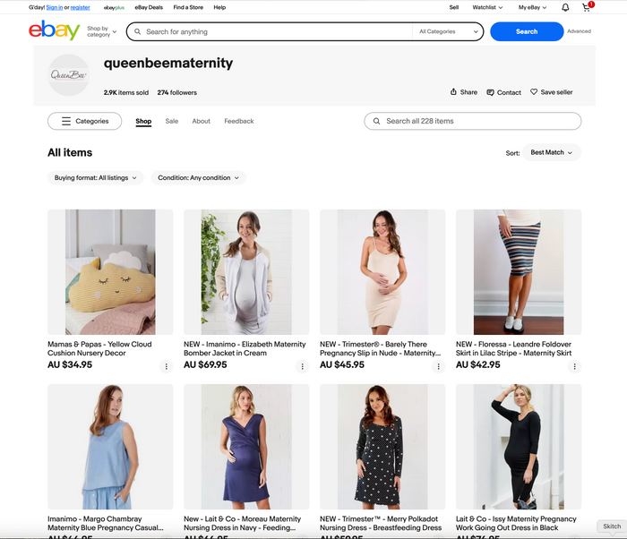 eBay Listing Template Design | Queen Bee